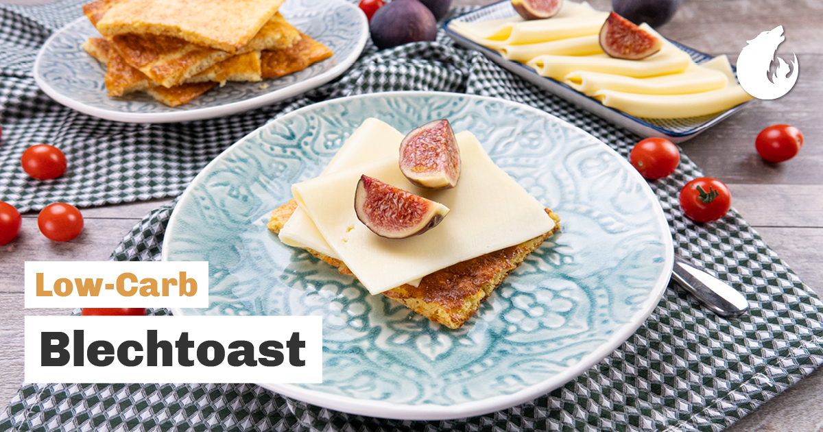 Blechtoast – perfekt für dein Low-Carb Frühstück 🥪 🥰 → Low-Carb Camp®