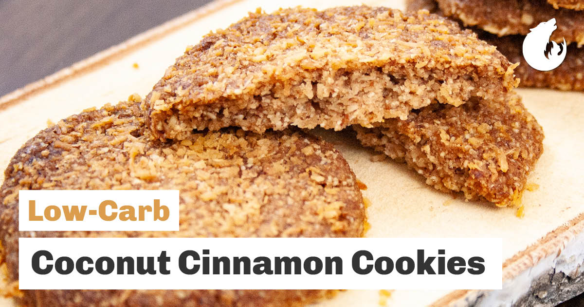 Coconut Cinnamon Cookies 🍪🥥 Low-Carb & herrlich lecker