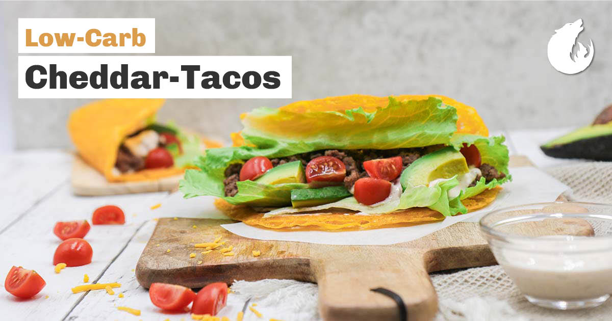 Low-Carb Cheddar-Tacos 🧀 🌮 knusprig-käsig und köstlich 🤩